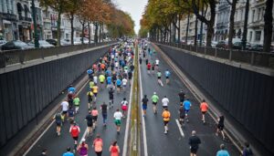 What's the Average Marathon Time by Age and Gender?